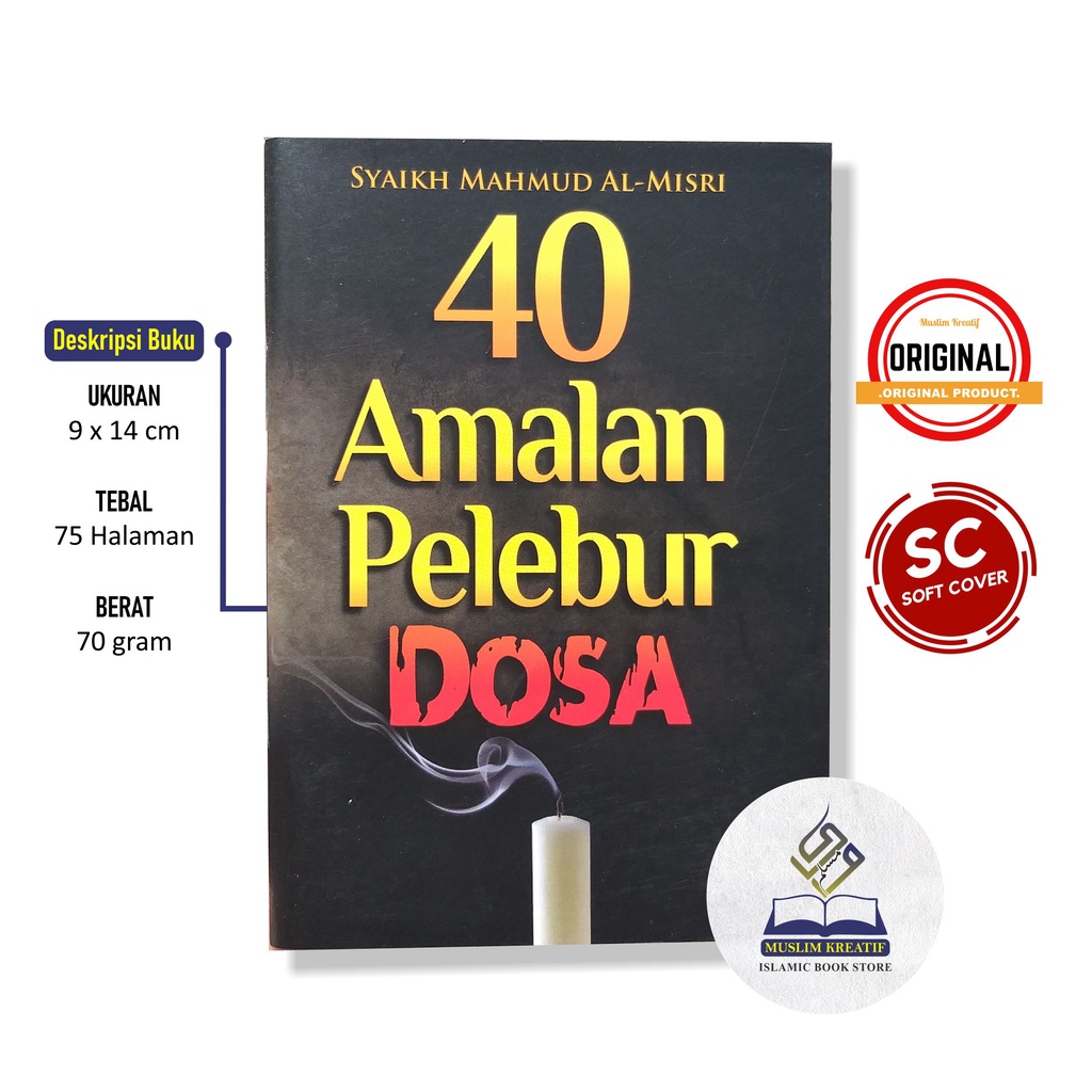 Jual 40 Amalan Pelebur Dosa [BUKU SAKU] - Pustaka Al-Inabah | Shopee Indonesia