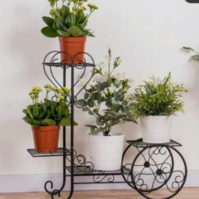 Jual Rak pot besi roda cinta | Shopee Indonesia