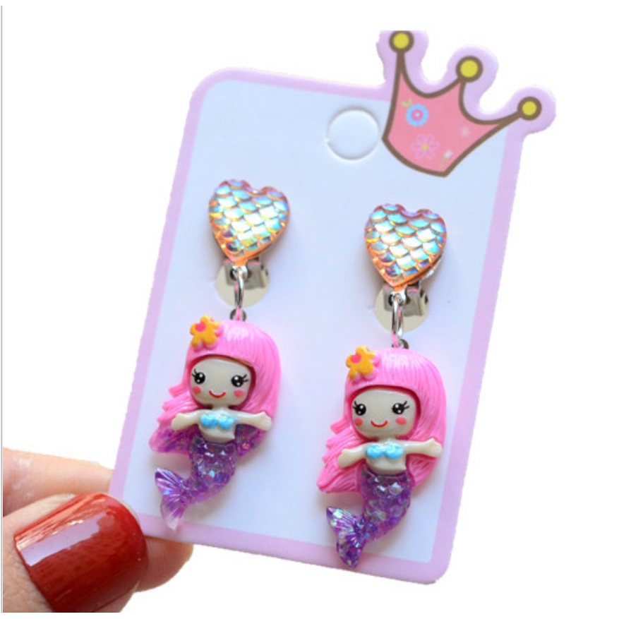 Jual NEW Anting Stud motif Mermaid | Shopee Indonesia