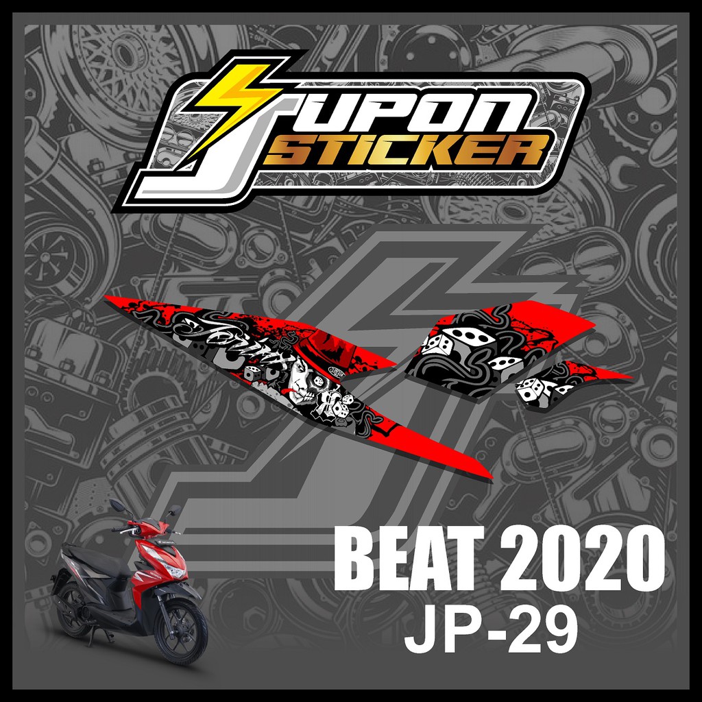 Jual Sticker Striping Honda Beat Fi New 2020 /CBS/ISS/Delux/Street ...