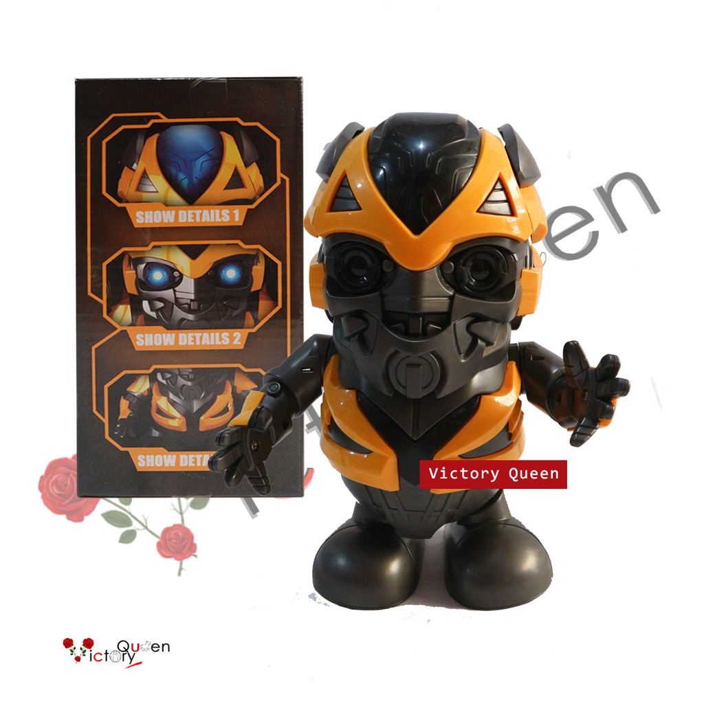 Jual Robot Dance Super Heroes Bumble Bee Transformer | Robot Dancing ...