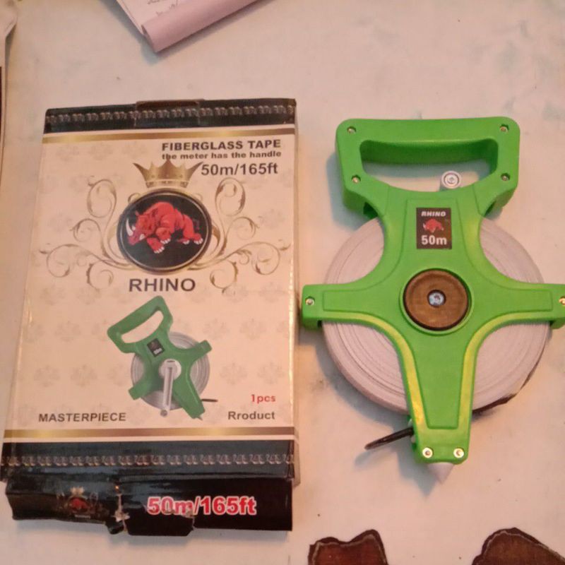 Jual meteran fiberglass 50m | Shopee Indonesia