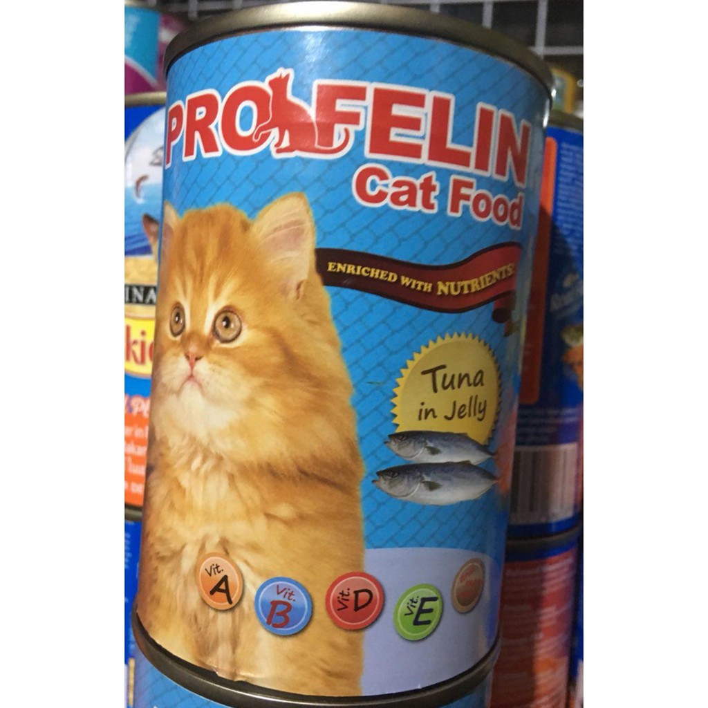 Jual Profelin Cat 400gram Tuna in Jelly - Makanan Kucing Basah | Shopee ...
