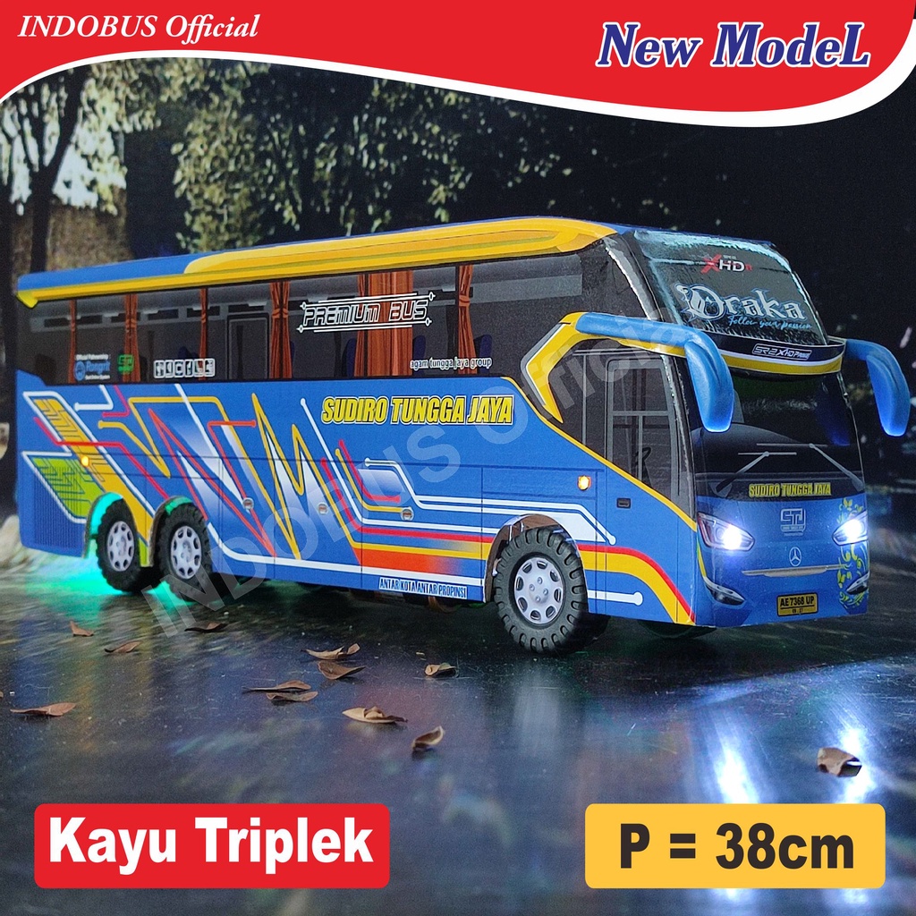Jual INDOBUS MINIATUR BUS BIS STJ DRAKA SR2 TRONTON LAMPU | Shopee ...