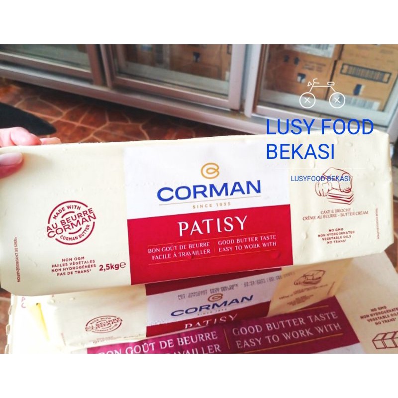 Jual Corman Butter Unsalted Block 2,5kg | Shopee Indonesia