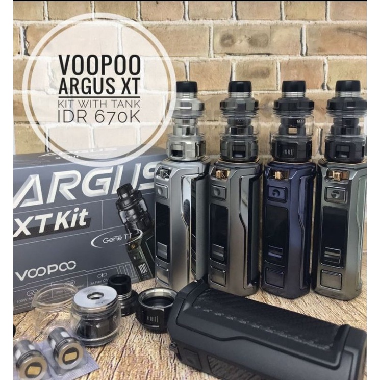 Jual Argus XT Kit with Maat Tank (External 18650/21700) by Voopoo ...