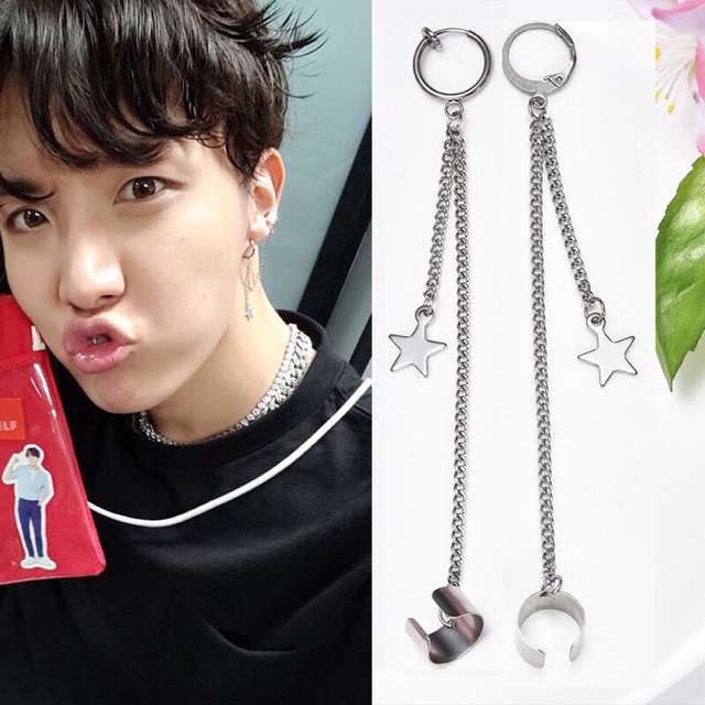 Jual Anting BTS J-Hope (1 biji) / Anting KPop BTS / BTS Earrings / J ...