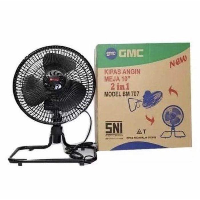 Jual GMC BM-707 Kipas Angin 2in1 Bisa Duduk Dan Dinding - 10 inch ...
