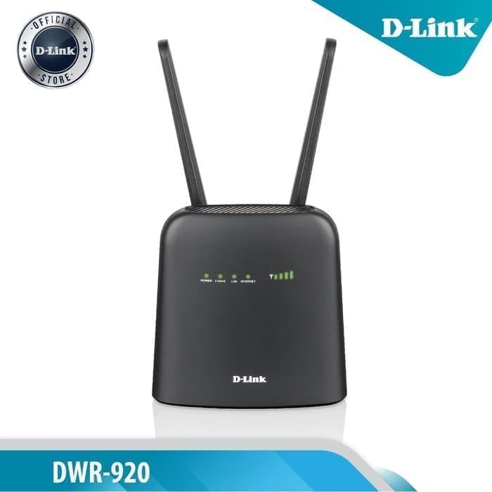 Jual D-Link DWR-920 Wireless N300 4G/LTE Wireless Gigabit Modem Router ...
