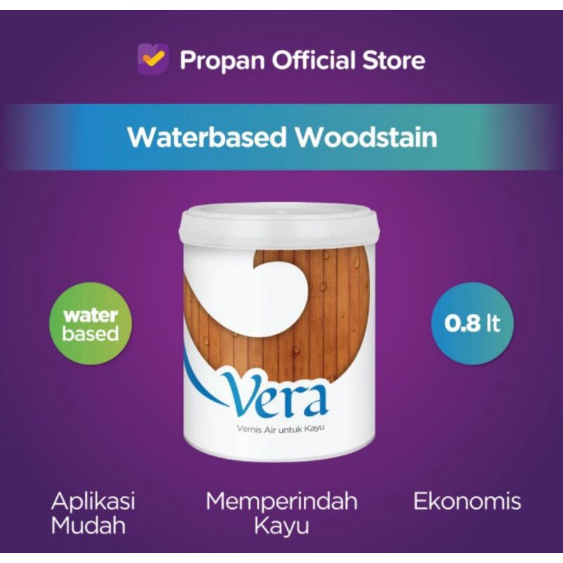 Jual Politir Kayu Water Base Plitur Pelitur Air Propan Vera VA 0.8 ...