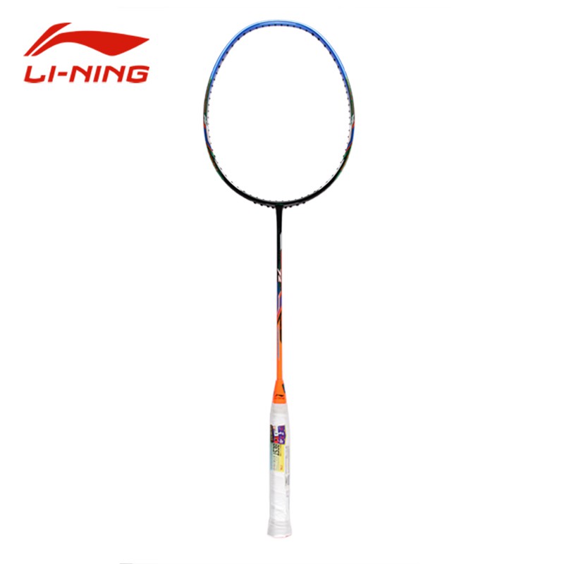 Jual Li-Ning Badminton Racket WS 72 Black/Blue/Orange AYPR034-4 Bundle ...