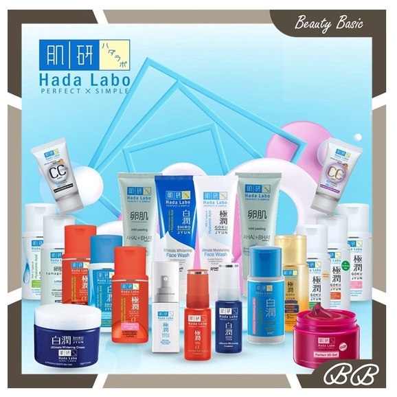 Jual BEAUTY BASIC - Hada Labo Hadalabo Gokujyun Shirojyun Ultimate Moisturizer AlphaTamagohada ...