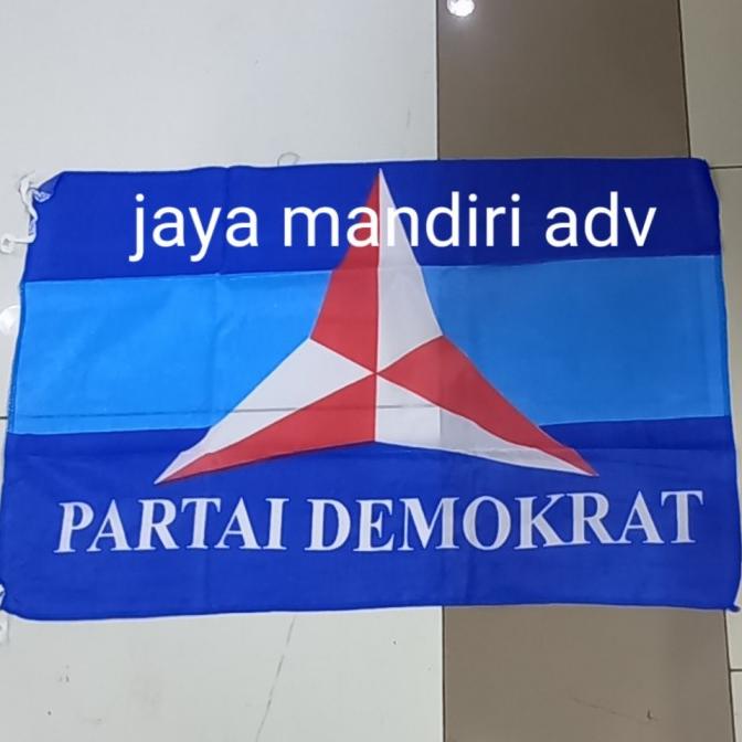 Jual BENDERA PARTAI DEMOKRAT 60 X 90 CM (100) | Shopee Indonesia