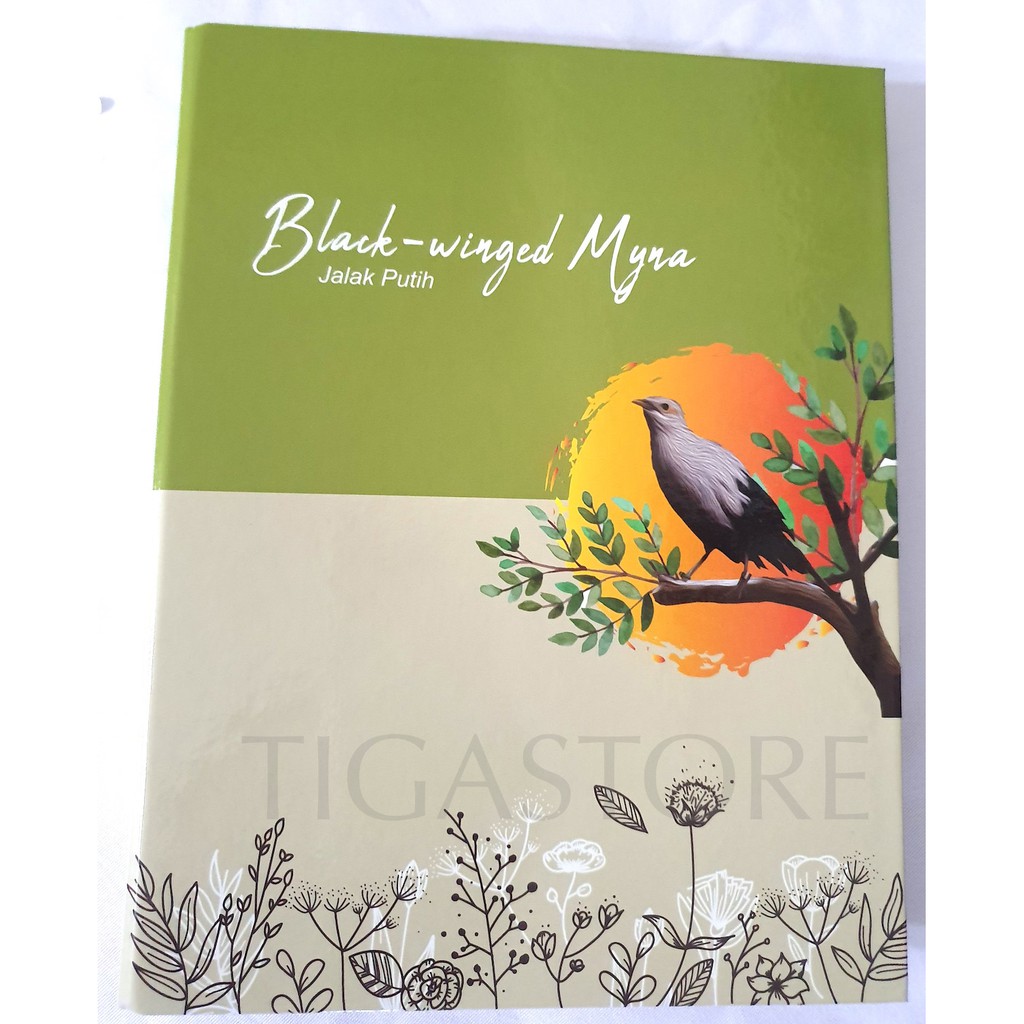Jual Bantex Binder Black Winged Starling Myna Green HIJAU Special ...