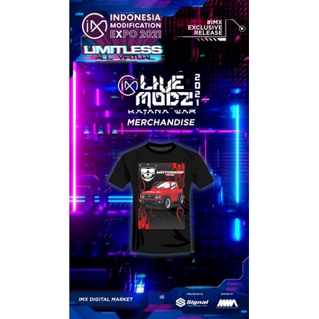 Jual Official IMX 2021 LiveModz "Om Mobi" Merchandise | Shopee Indonesia