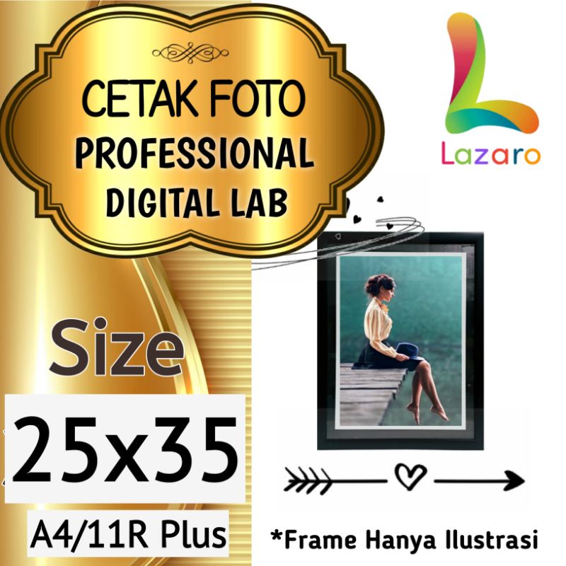Jual Cetak foto 25x35 doff photo paper / A4 plus | Shopee Indonesia
