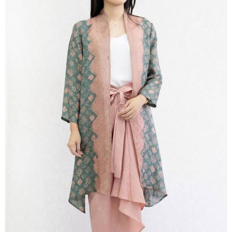 Jual outer batik viscose semi sutra | Shopee Indonesia