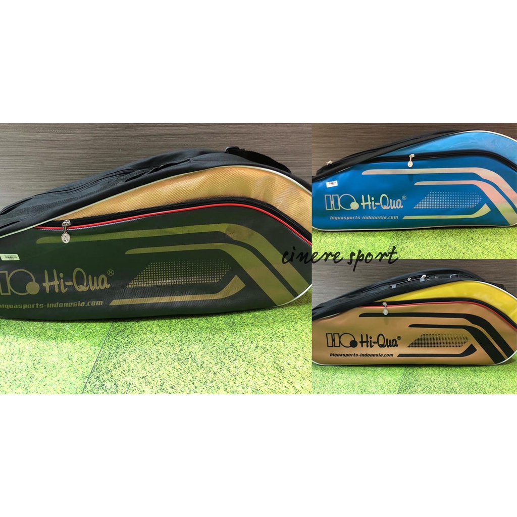 Jual Tas Badminton HIQUA THERMO DOUBLE SUPERLINE Ransel Jinjing ...