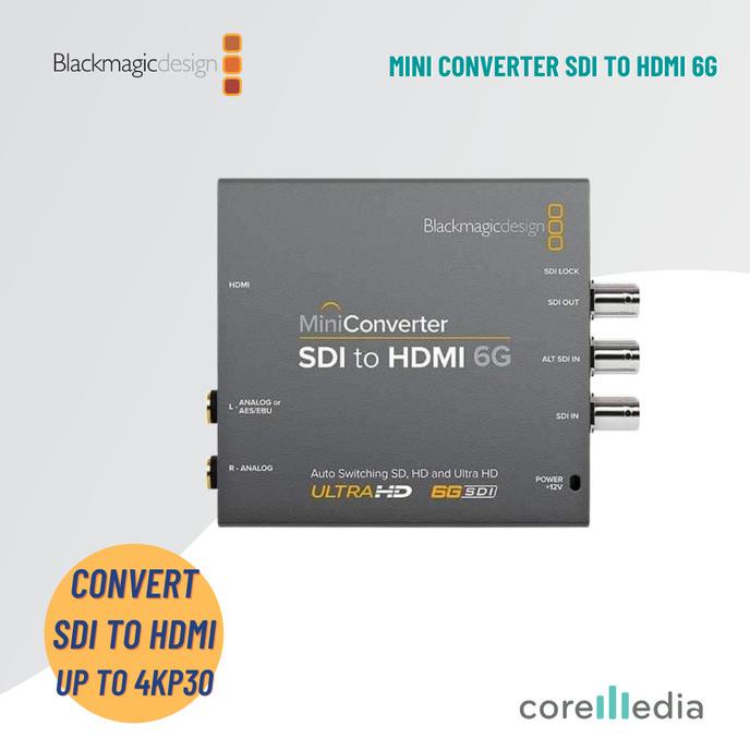 Jual Blackmagic Mini Converter - Sdi To Hdmi 6G | Shopee Indonesia