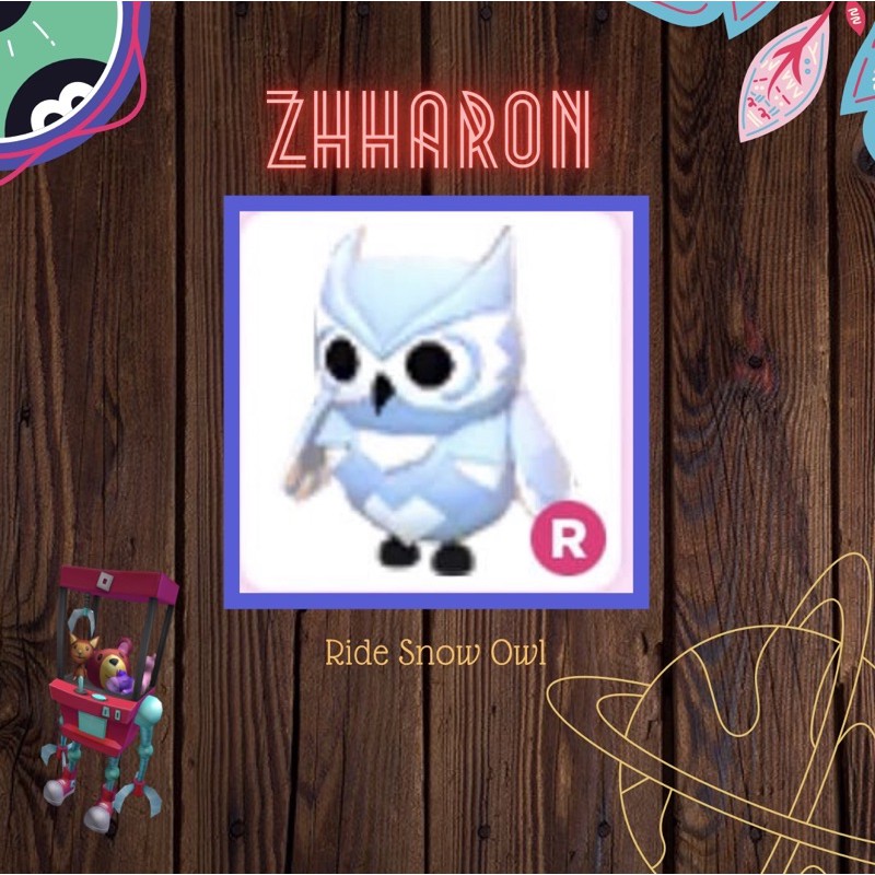Jual Roblox Adopt Me RIDE SNOW OWL (legendary) | Shopee Indonesia