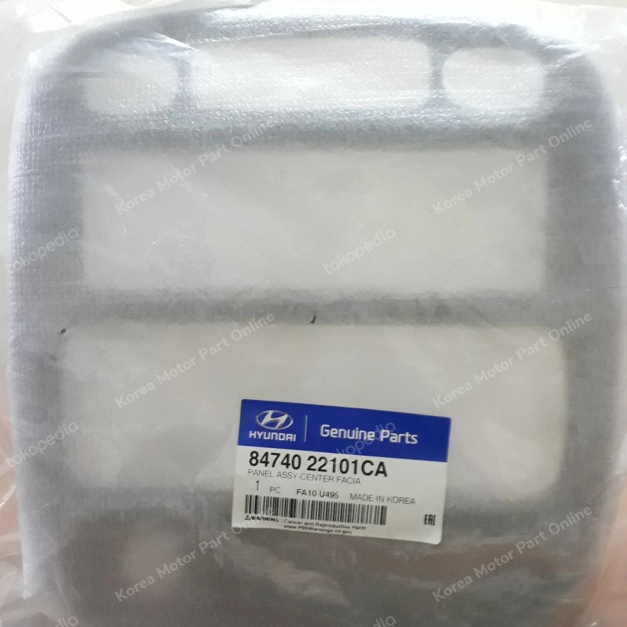 Jual PANEL ASSY CENTER FACIA ACCENT (PRIBADI) PANEL CTR PANEL TAPE ...