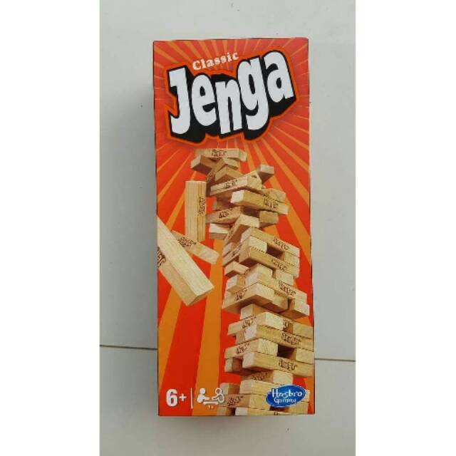 Jual Mainan Jenga Classic Board Game Hasbro Gaming Original | Shopee ...