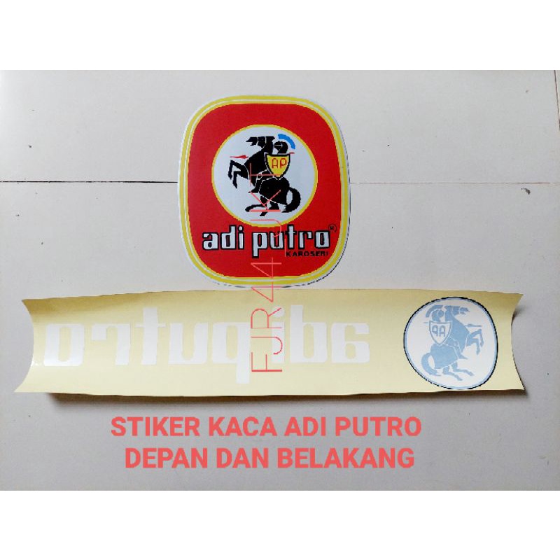 Jual sticker stiker kaca adiputro carry zebra colt t120 L300 Stesen ...