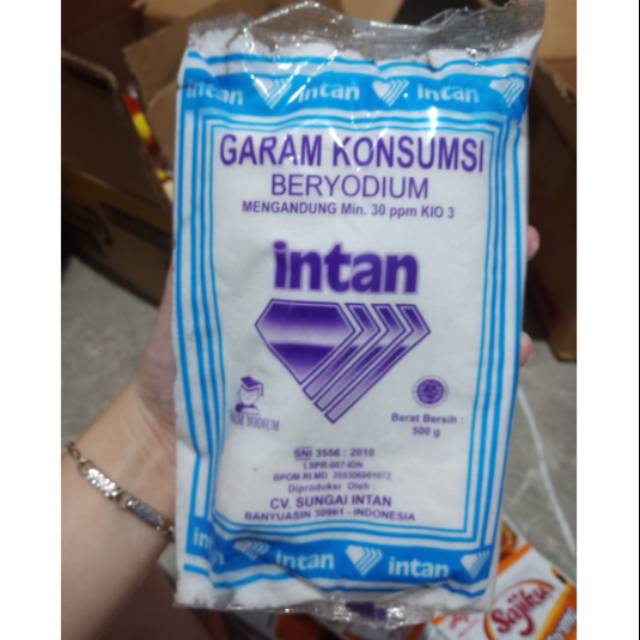 Jual Garam halus intan 500g | Shopee Indonesia