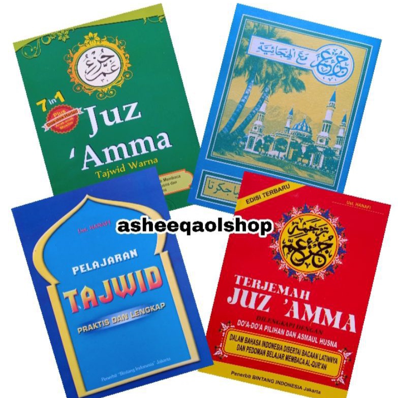 Jual Turutan Juz Amma/Terjemah Juz Amma/Juz Amma 7 in 1/Pelajaran ...