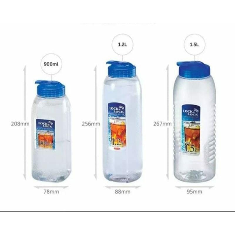 Jual Botol Minum Water Bottle Lock n Lock 900ml - 1,2 liter | Shopee ...