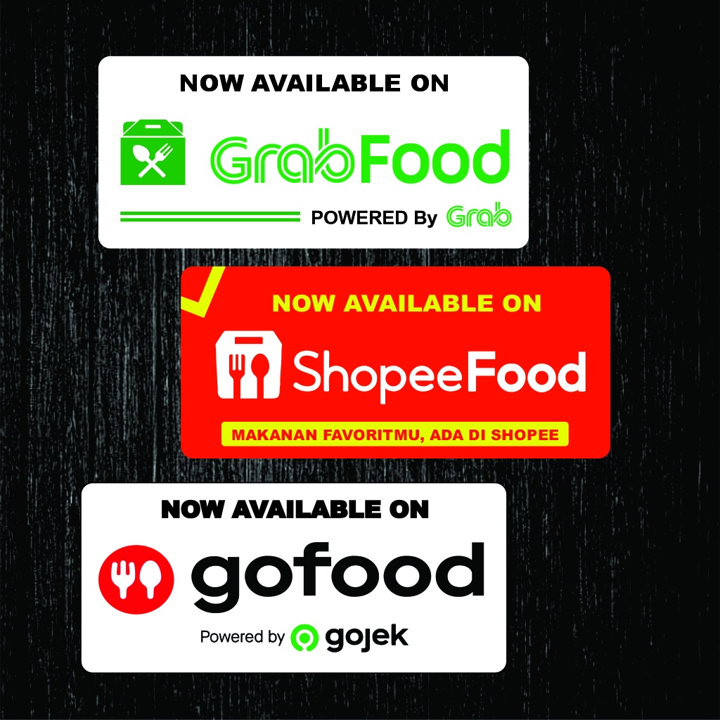 Jual Sticker Now Available On STIKER ONLINE GRAB FOOD | STIKER ONLINE ... Jual Sticker Now Available On STIKER ONLINE GRAB FOOD | STIKER ONLINE ...