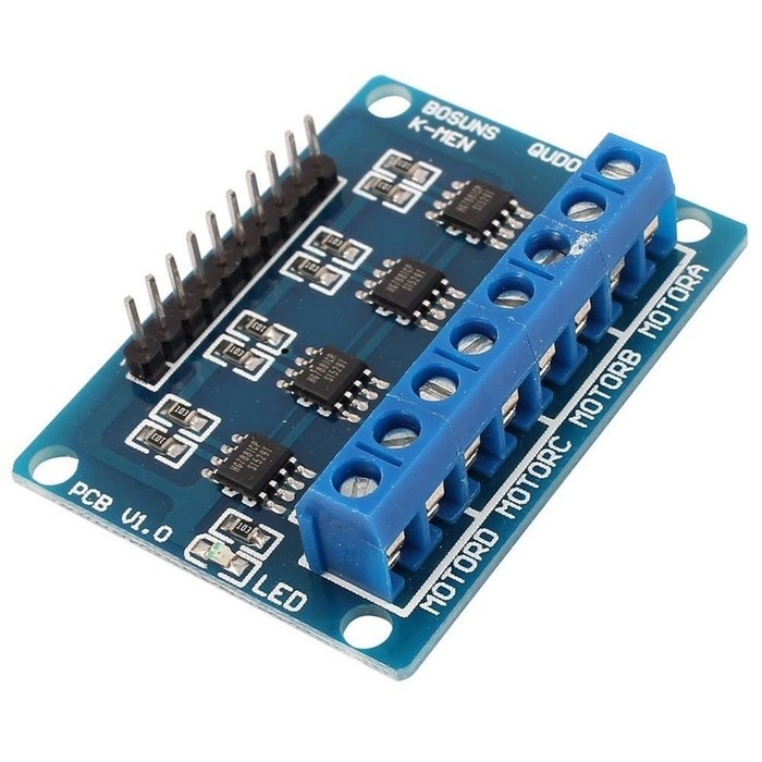 Jual HG7881 4-Channel DC Motor Driver Module Pengganti L9110 L298N ...