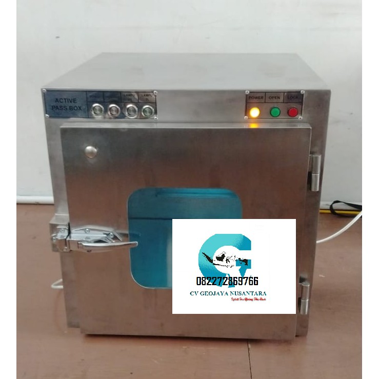 Jual Pass Box Stainless 304 Pintu Interlock / UV / TL / Indikator Lampu ...