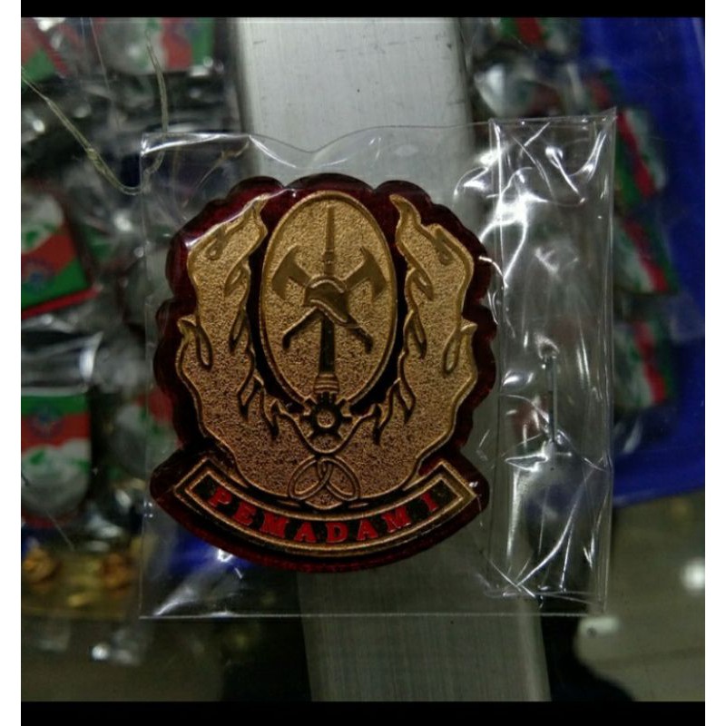 Jual Badge / Emblem / Wing Damkar 1 / Damkar tingkat 1 untuk PDH ...