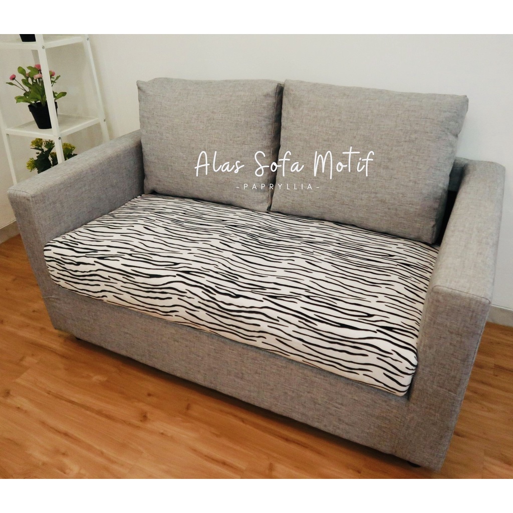 Jual Sarung Sofa Alas Sofa Cover Sofa 150x100cm 2 Seater / 2 Dudukan ( Motif Zebra ) | Shopee ...
