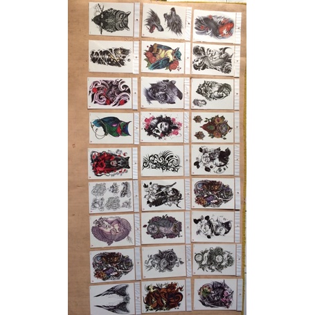 Jual stiker temporary siap pasang | Shopee Indonesia