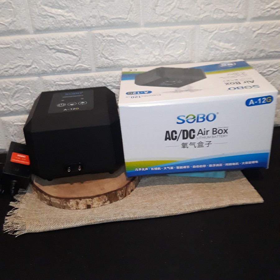 Jual SOBO A 12G AC/DC AIR BOX TOUCH SCREEN LITHIUM | Shopee Indonesia