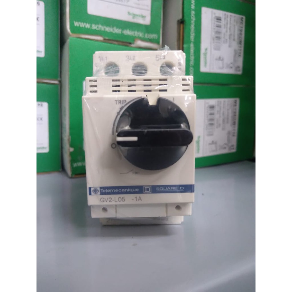 Jual Magnetic motor circuit breaker GV2-L05 TELEMECANIQUE SCHNEIDER 1A ...
