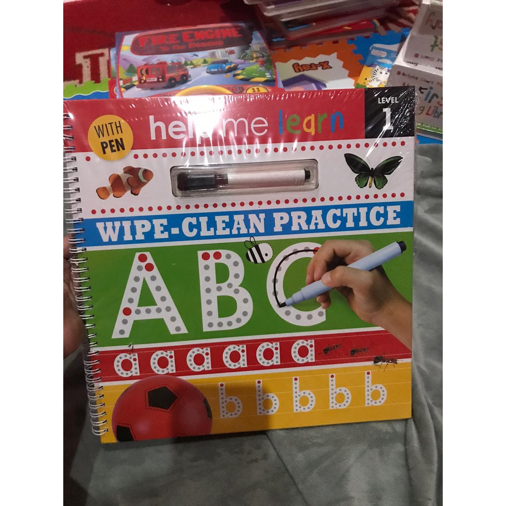 Jual Buku Belajar menulis ABC (wipe-clean book) | Shopee Indonesia