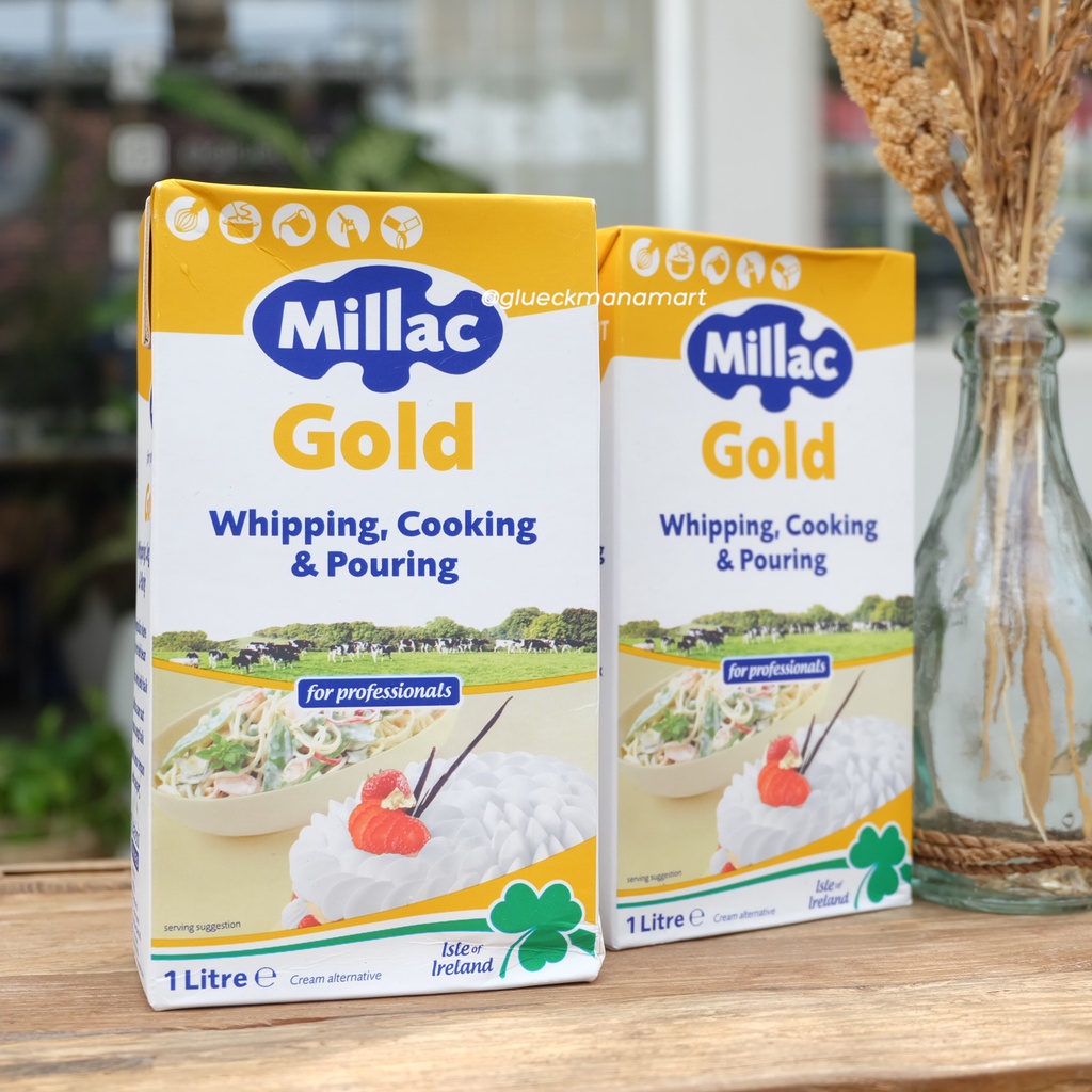 Jual Millac Whipping Cream 1L / Whipping / Cooking / Pouring | Shopee ...