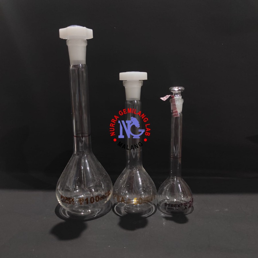 Jual Labu Ukur / Volumetric Flask Pyrex 10ml (Tutup Plastik) | Shopee Indonesia