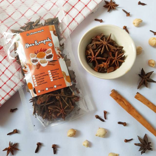 Jual Pekak / Bunga Lawang / Star Anise Rempah JSR / isikeranjangmu ...