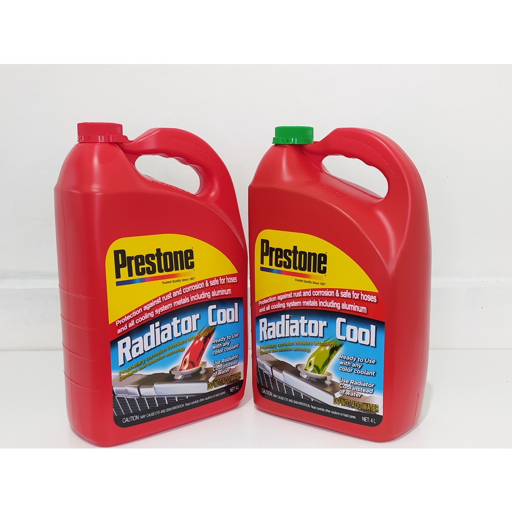 Jual Air Radiator Coolant PRESTONE 4lt | Shopee Indonesia