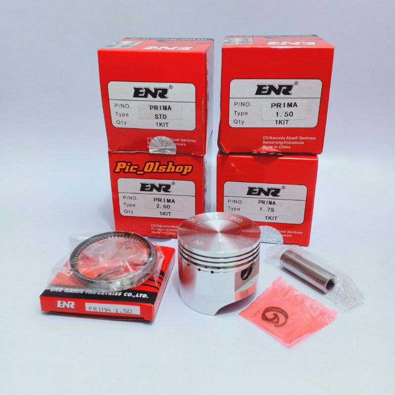 Jual Piston Kit Set Honda PRIMA SUPRA GRAND IMPRESSA WIN ASTREA SUPRA X FIT Old ENR | Shopee ...