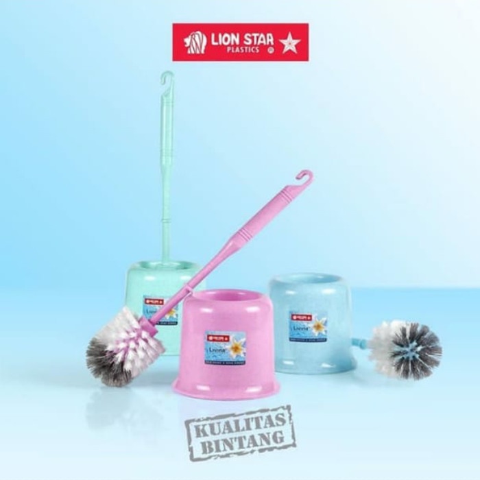 Jual Sikat WC Kamar Mandi LION STAR BO-1 Livina Toilet Brush w/ Pot ...