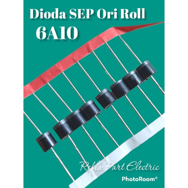 Jual DIODA 6A 6A10 DIODE 6A 1000V ROLL | Shopee Indonesia