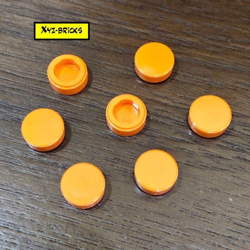 Jual LEGO PARTS 6009459 - Round Flat Tile 1x1 Bright Orange | Shopee ...
