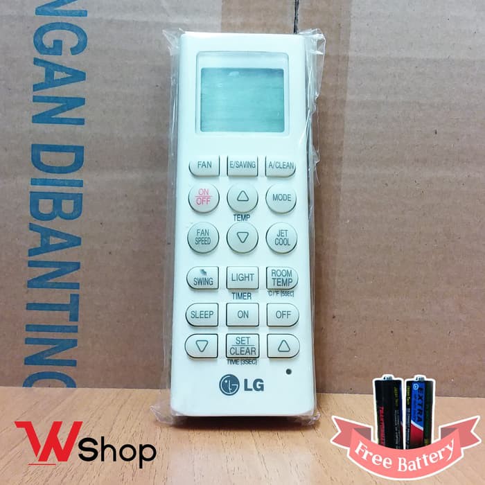 Jual Remot/Remote AC LG DUAL COOL INVERTER - Ori/ORIGINAL - Air ...