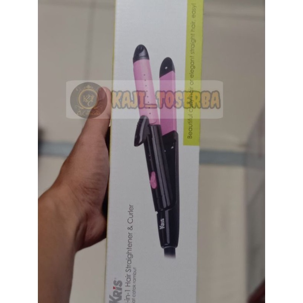 Jual Kris Alat Catok 2 In 1 / Catok Lurus Dan Ikal - Pink | Shopee ...