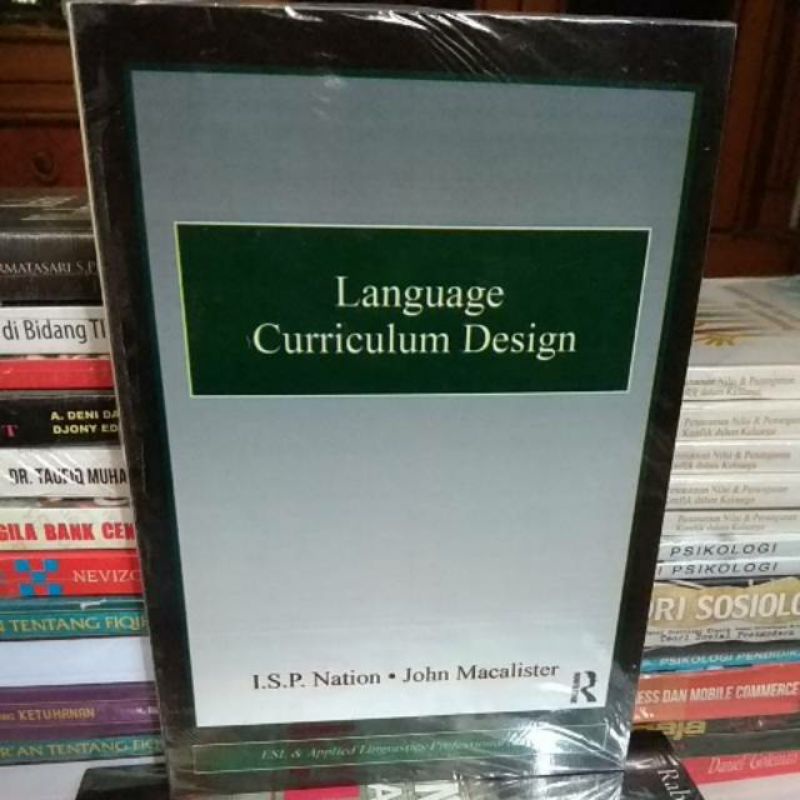 Jual Buku Language Curriculum Design | Shopee Indonesia